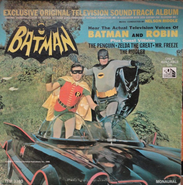 Nelson Riddle - Batman (Exclusive Original Television Soundtrack Album ...