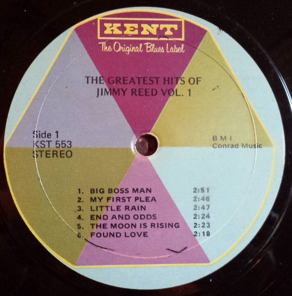 Jimmy Reed - The Greatest Hits Of Jimmy Reed Vol.1 - Vinyl Pussycat Records