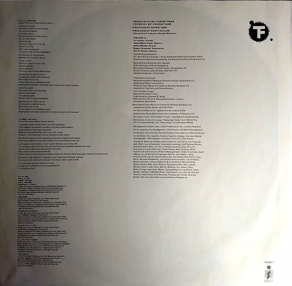 The Fixx - Ink. - Vinyl Pussycat Records