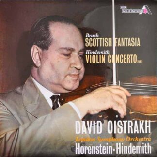 Bruch, Hindemith, David Oistrakh, London Symphony Orchestra, Horenstein ‎– Scottish Fantasia ...
