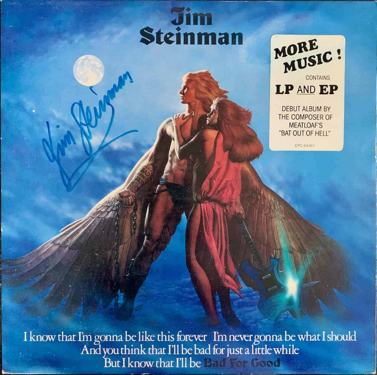 Jim Steinman ‎– Bad For Good (Signed) Special Edition - Vinyl Pussycat ...