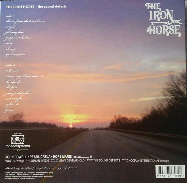 The Sound Defects ‎– The Iron Horse - Vinyl Pussycat Records
