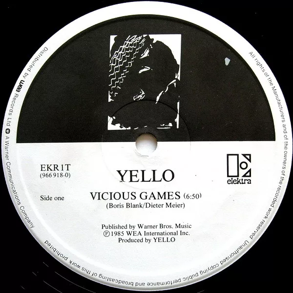 Yello - Vicious Games - Vinyl Pussycat Records