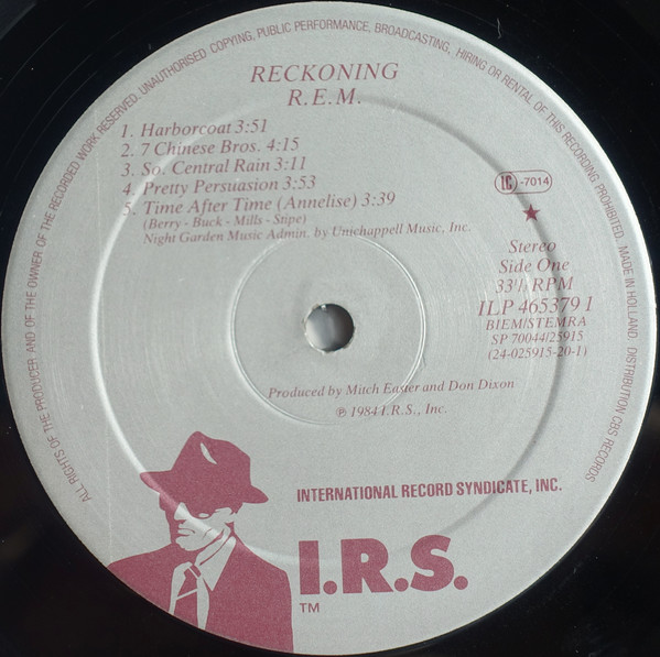 R.E.M. - Reckoning - Vinyl Pussycat Records