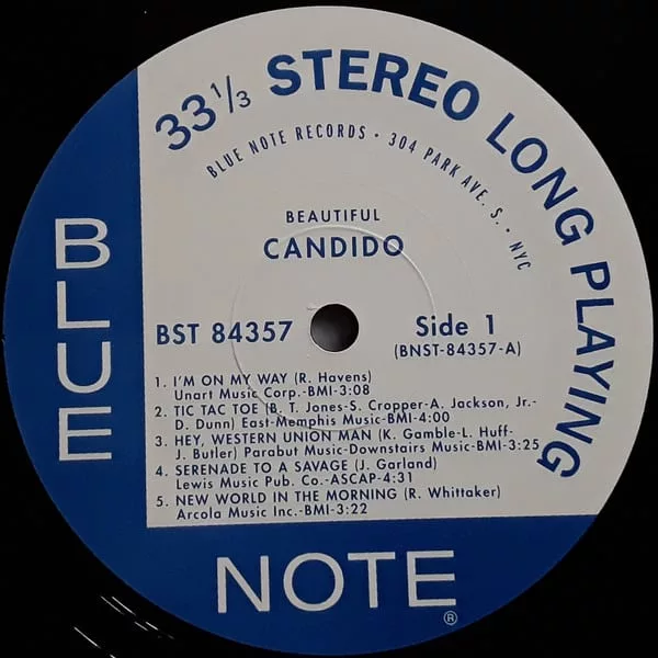 Candido - Beautiful - Vinyl Pussycat Records