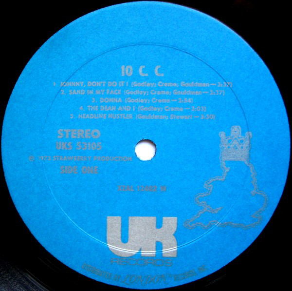 10cc - 10cc - Vinyl Pussycat Records