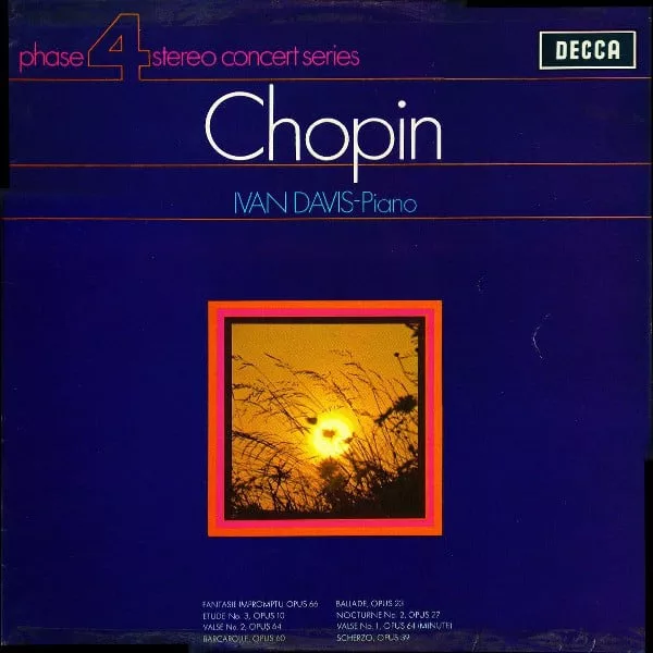 Frédéric Chopin, Ivan Davis (2) - Piano - Vinyl Pussycat Records