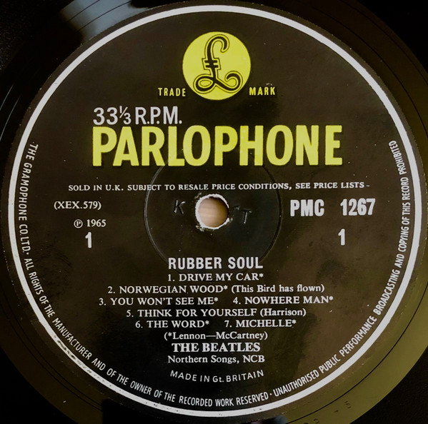 The Beatles ‎– Rubber Soul (Mono) - Vinyl Pussycat Records