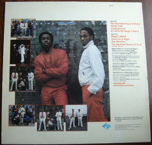 Whodini - Whodini - Vinyl Pussycat Records