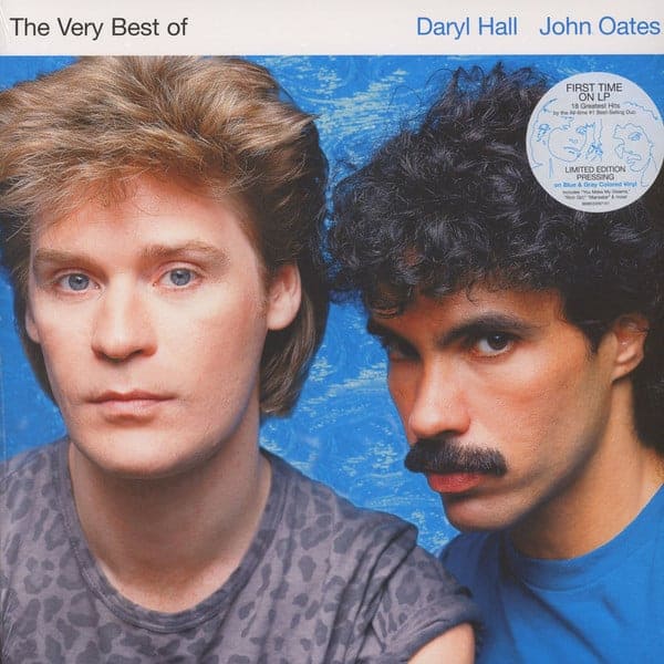 The Very Best Of Daryl Hall John Oates (Color Vinyl) Limited Edition ...